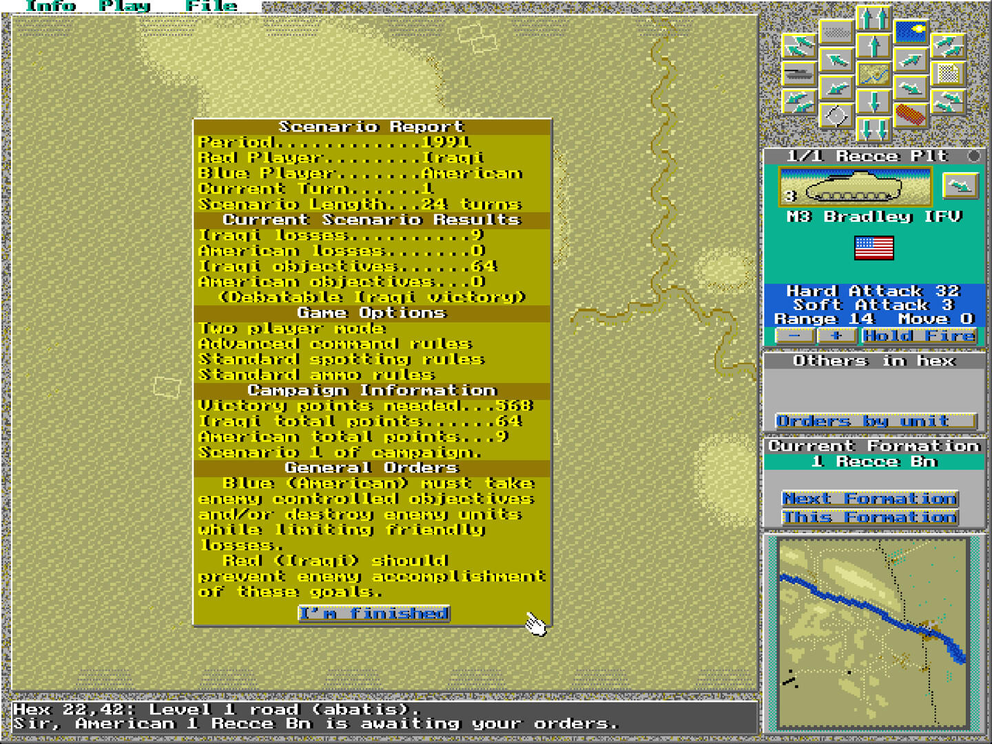 Wargame Construction Set II: Tanks! android iOS-TapTap