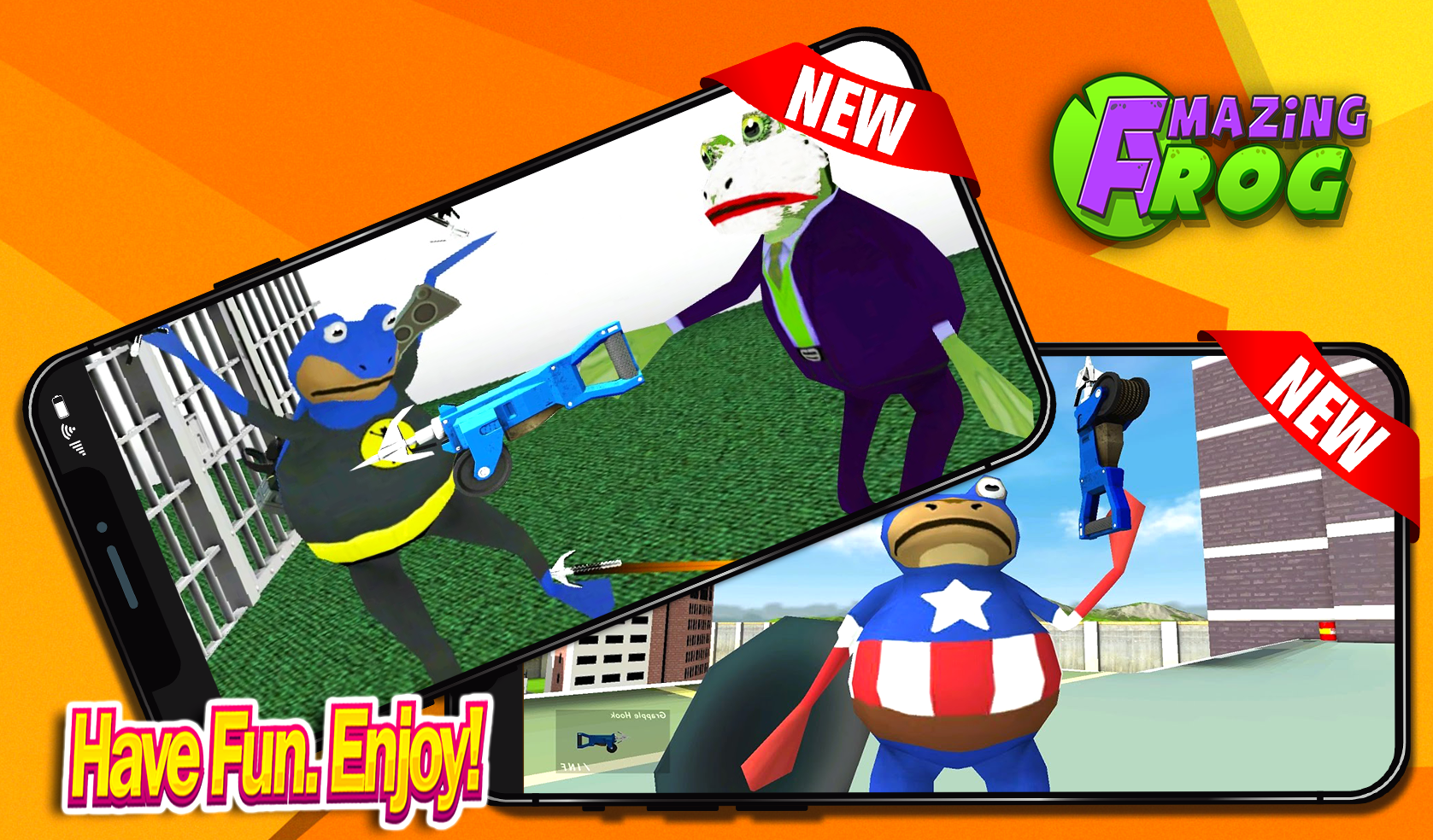 Battle Frog Game Amazing Adventure : IN CITY TOWN สำหรับ Android/iOS