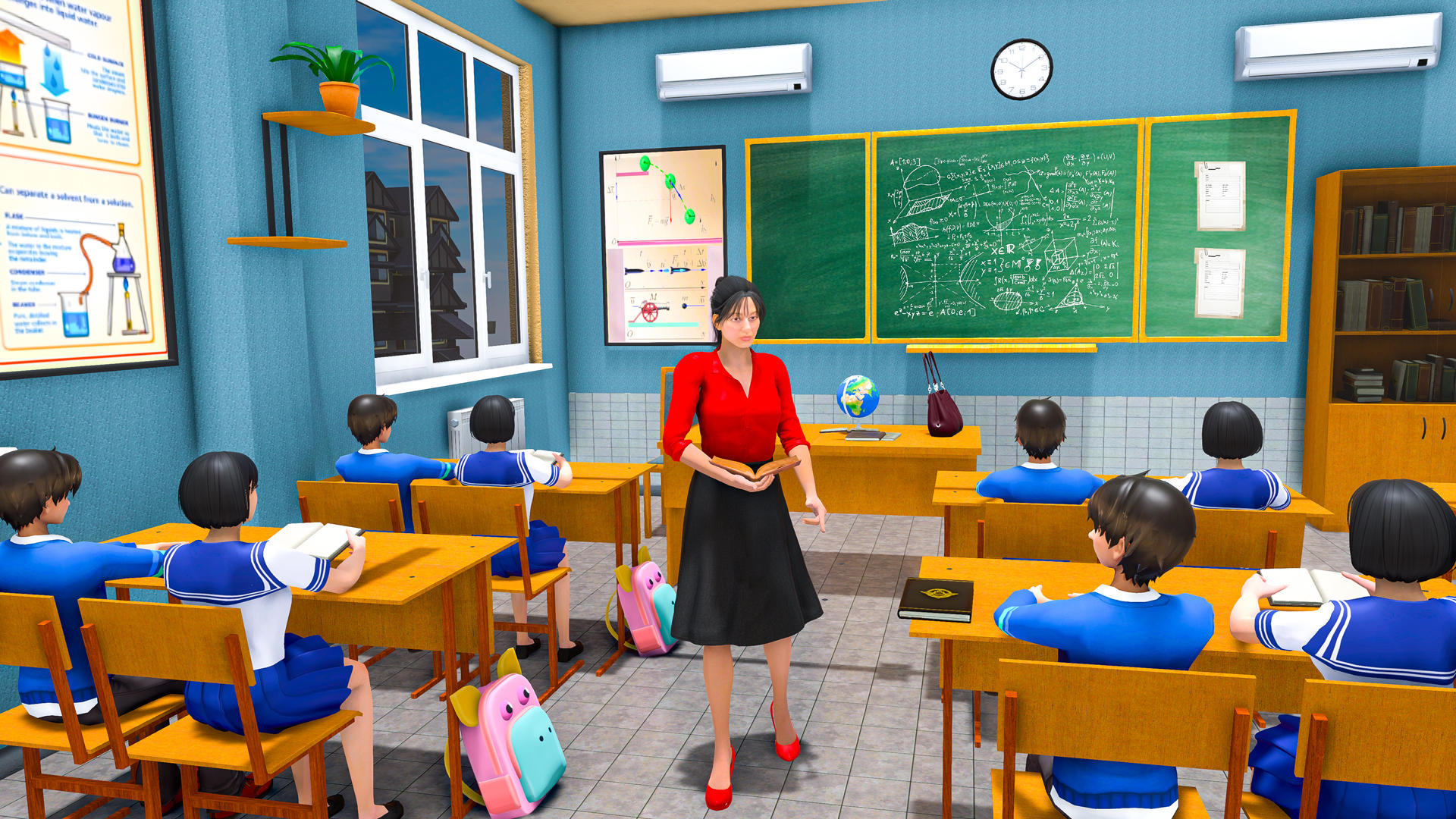 High School Teacher Games Sim android iOS apk download for free-TapTap