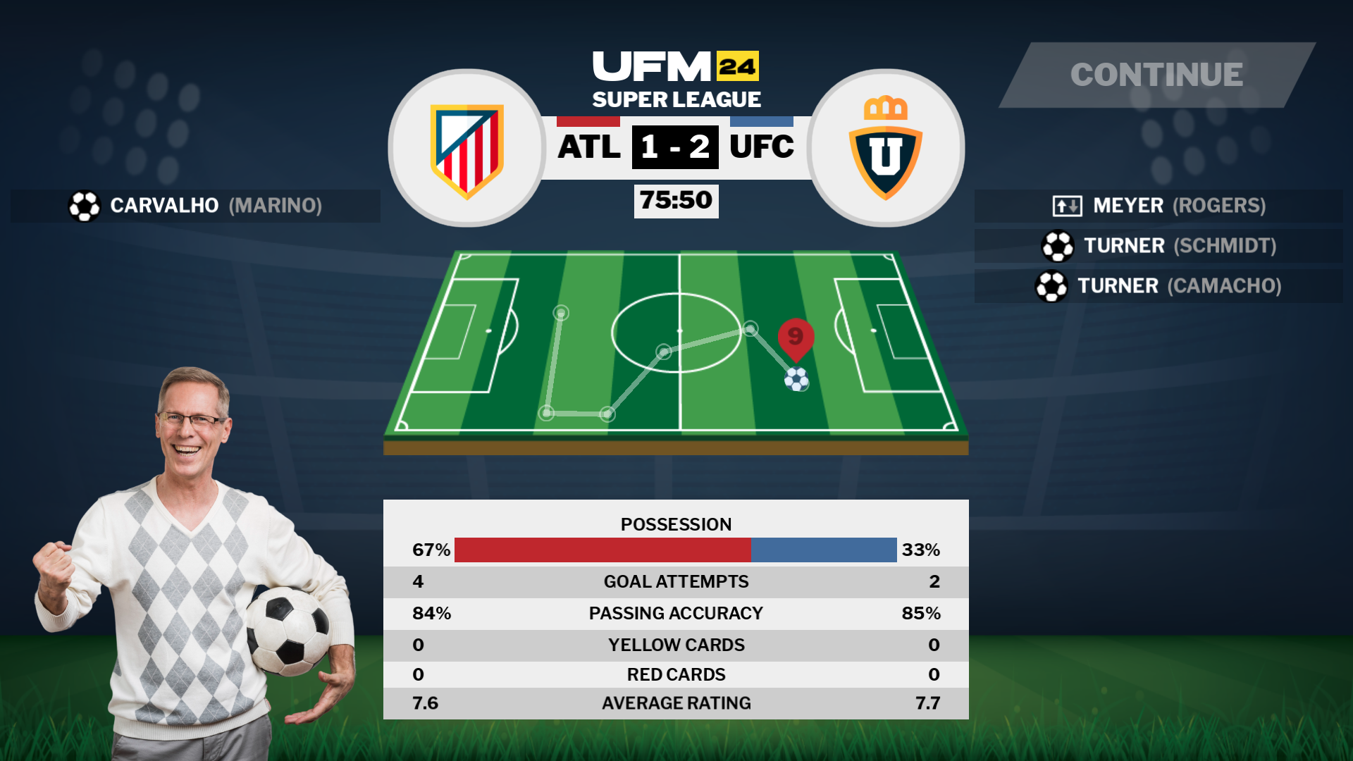 UFM: Ultimate Football Manager android iOS-TapTap