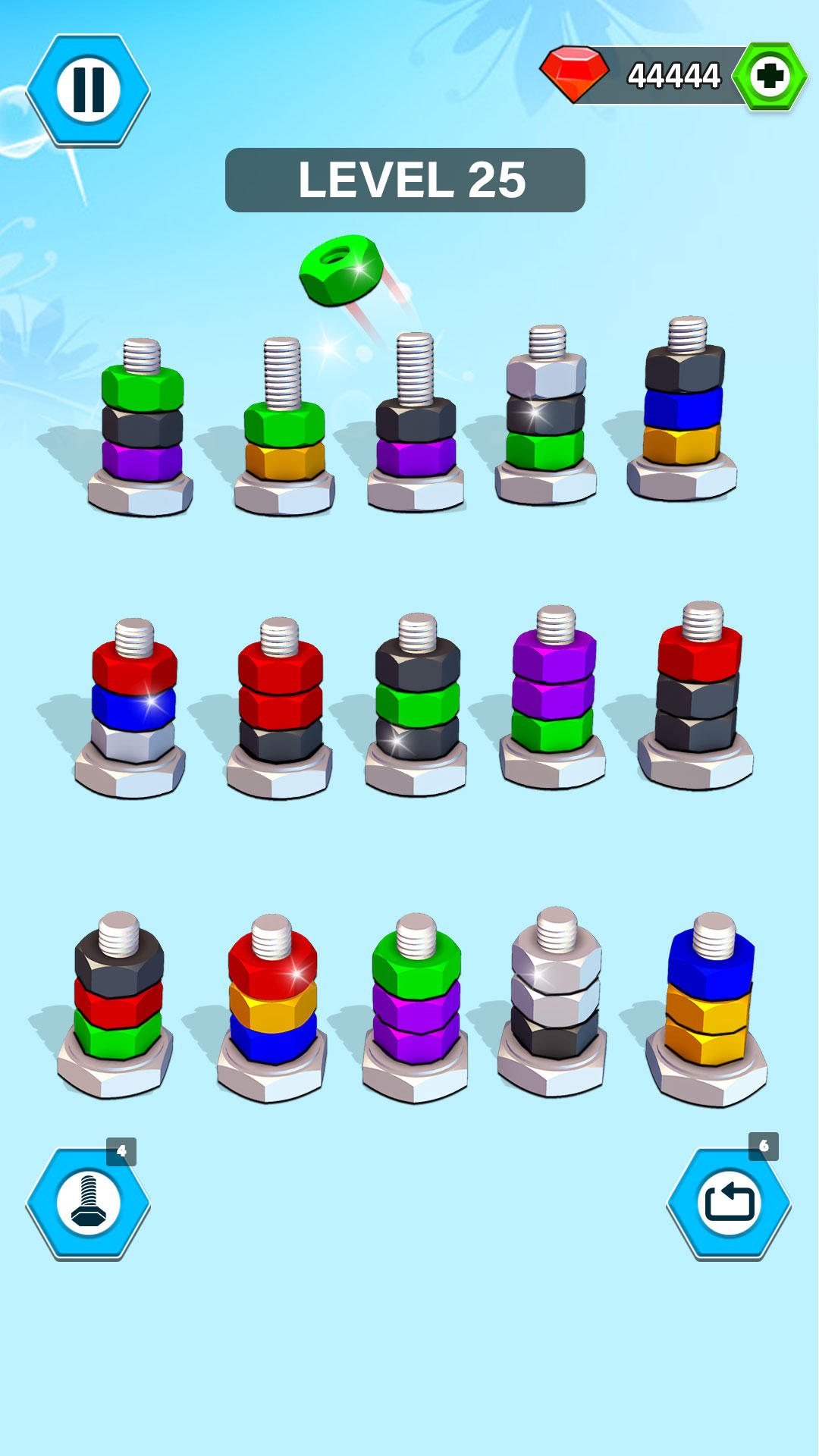 Nuts N Bolt Screw Color Puzzle android iOS apk download for free-TapTap