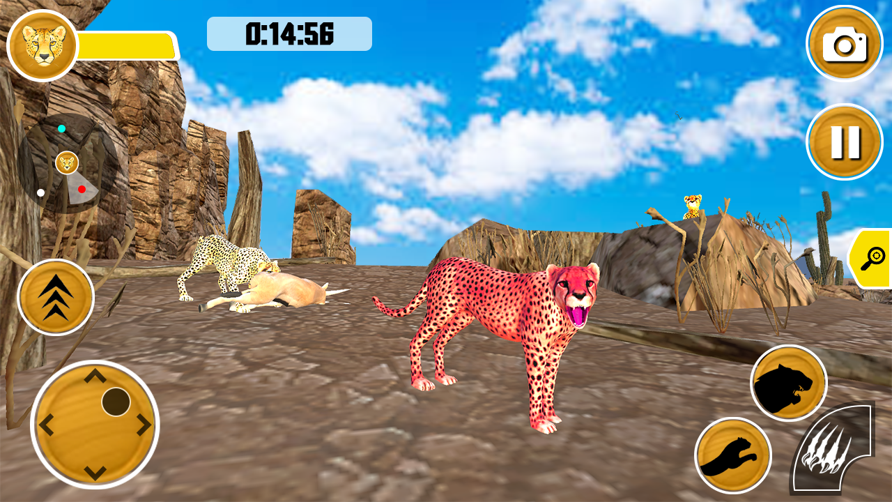 Wild Cheetah Sim 3D Game android iOS-TapTap