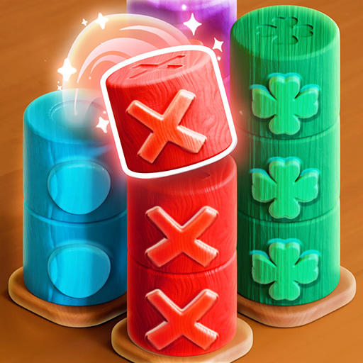 Color sort: Wood Cylinder Saga for Android/iOS - TapTap