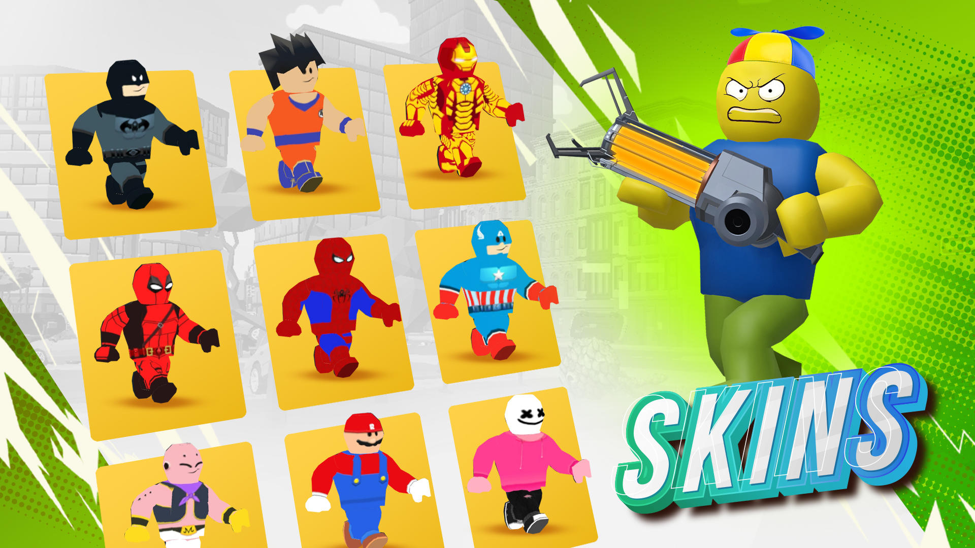 Nextbots Shooter: Sandbox FPS android iOS apk download for free-TapTap