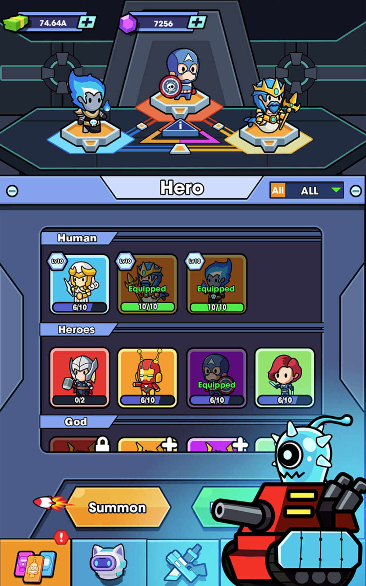 Multiverse War: Idle RPG android iOS apk download for free-TapTap