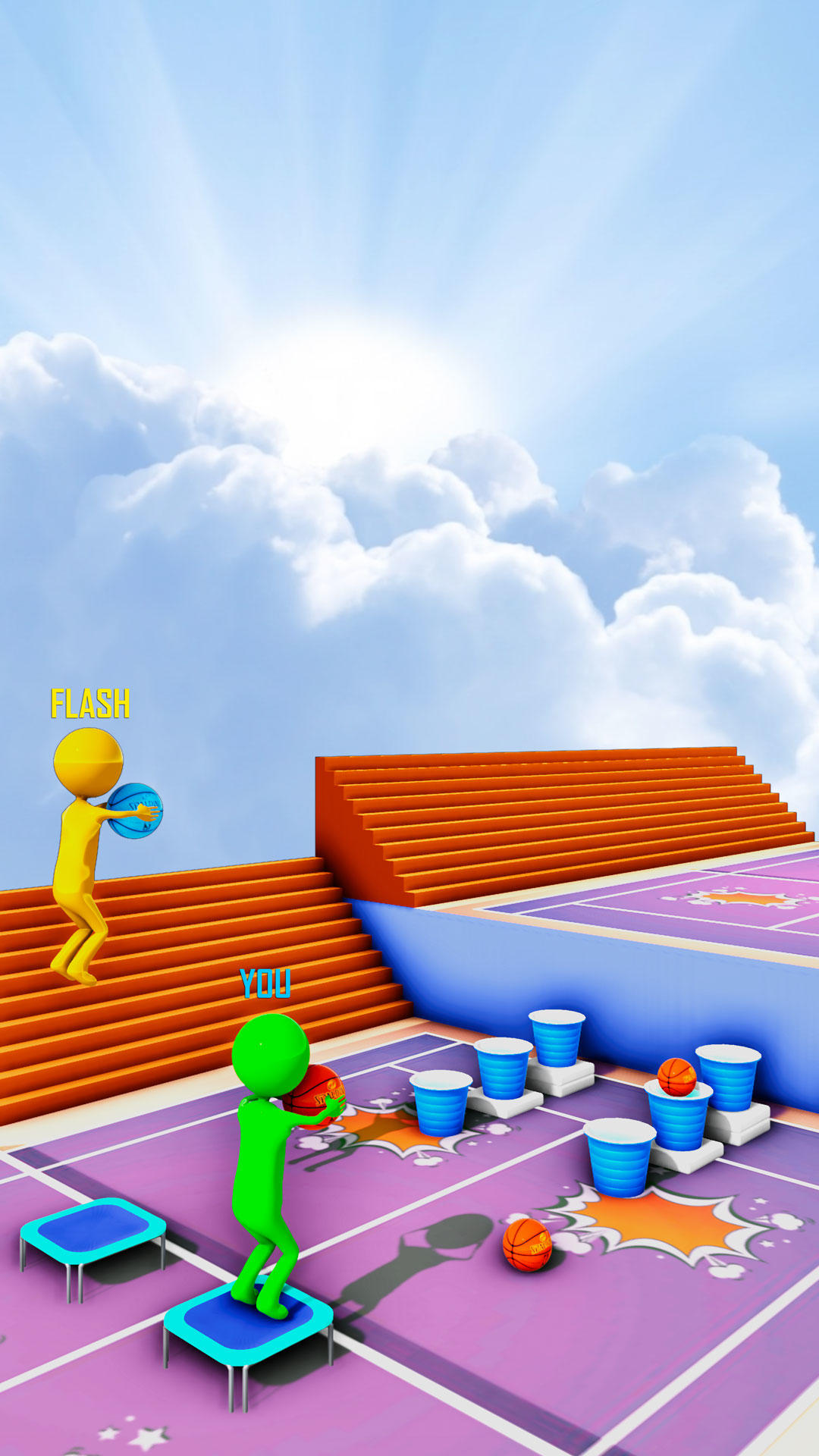 Jump Battle 3D Basketball Game android iOS-TapTap