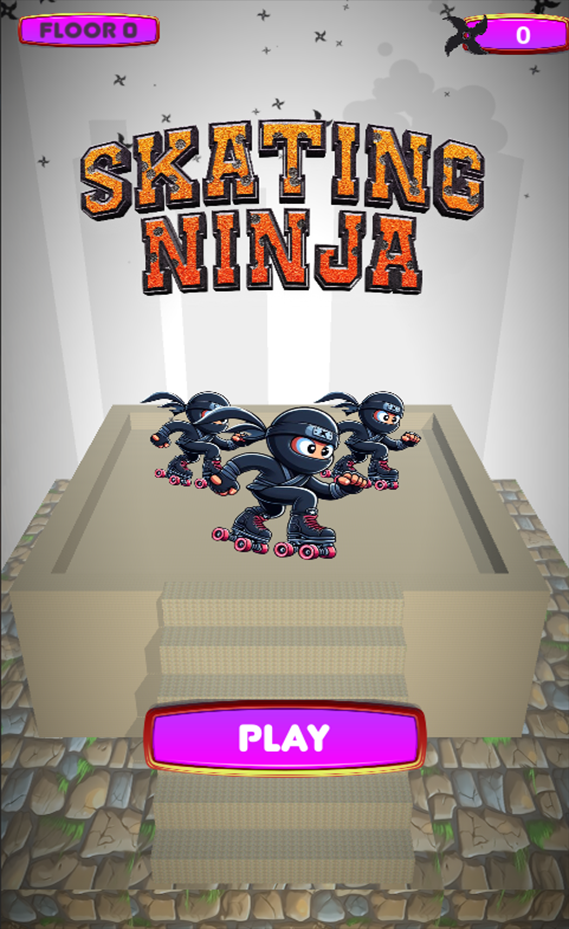 Skating Ninja Lift Game android iOS-TapTap