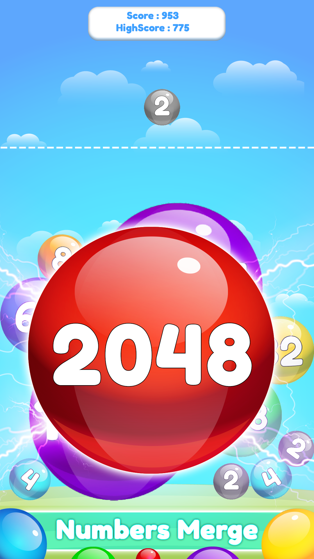 Ball Merge 2048 Game android iOS apk download for free-TapTap
