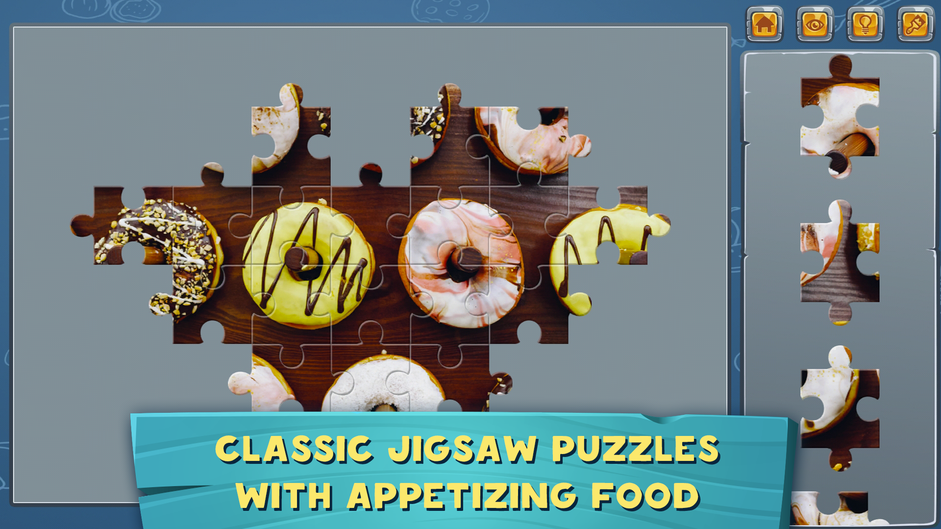 Your Jigsaw Puzzles: Food android iOS apk download for free-TapTap
