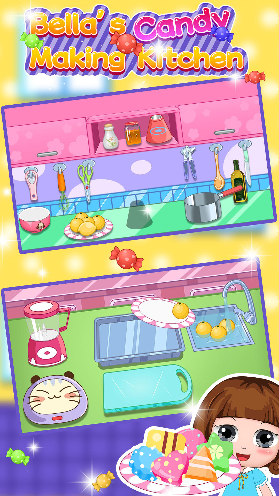 Bella's candy maker kitchen android iOS apk download for free-TapTap