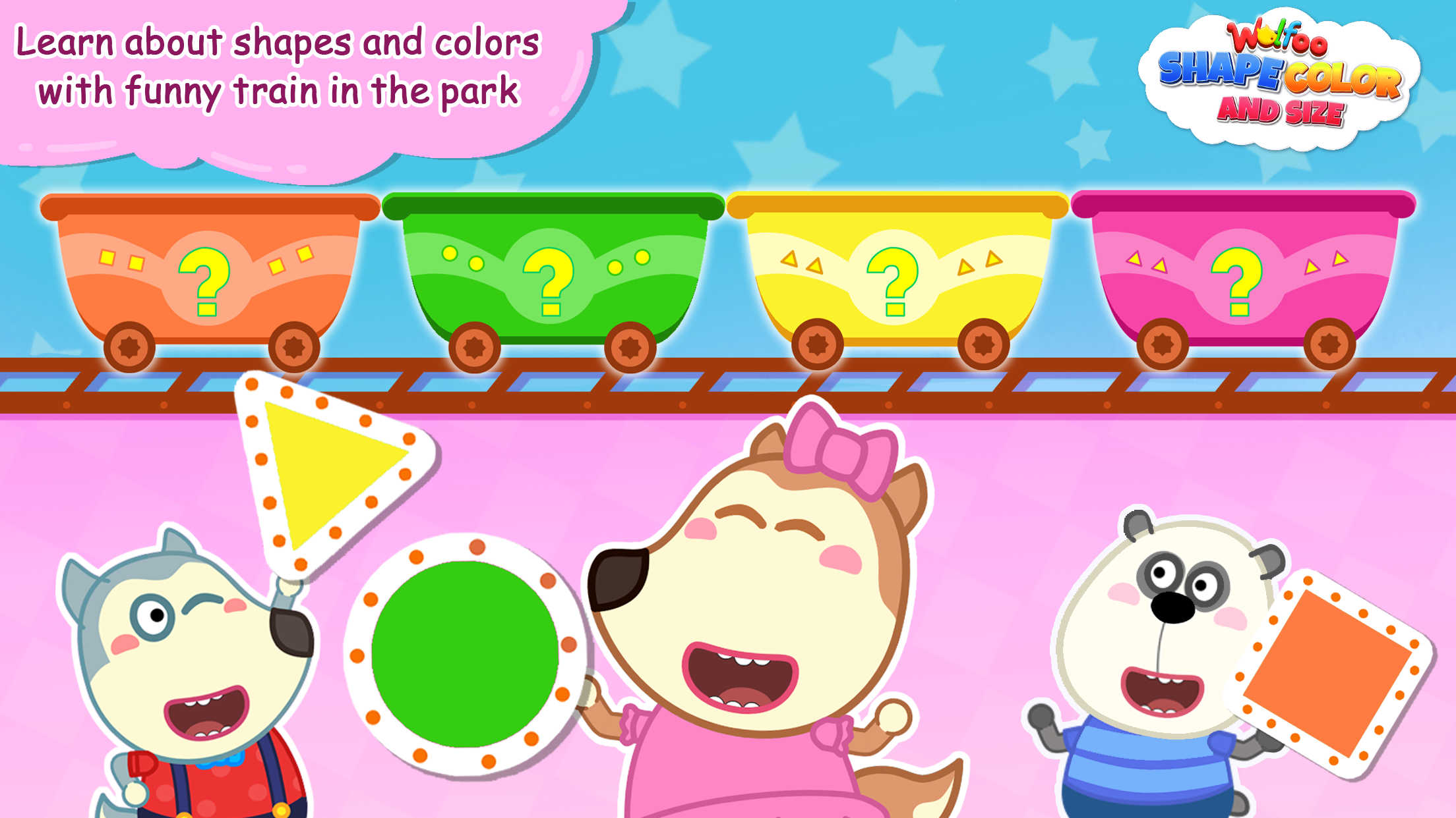 Wolfoo Shape Color and Size android iOS apk download for free-TapTap