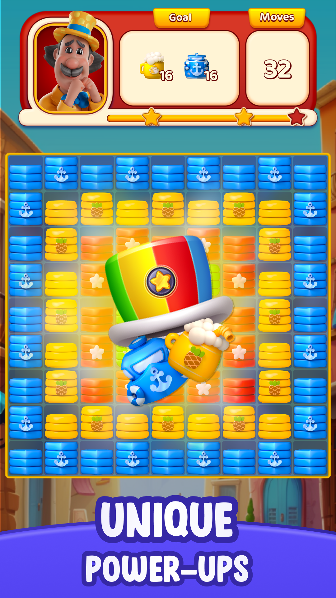 Chain Merge - Travel & Match android iOS-TapTap