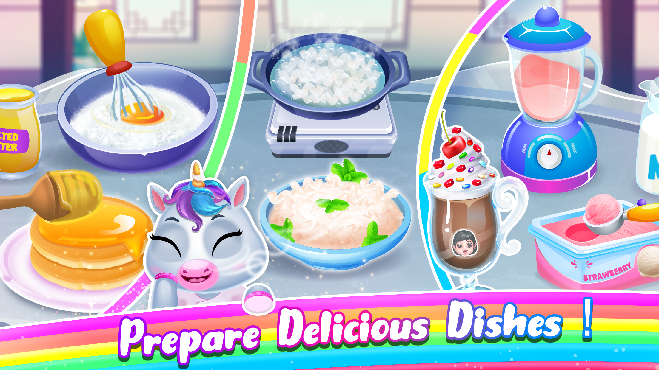 Cute Chef Unicorn Cook Recipes android iOS apk download for free-TapTap