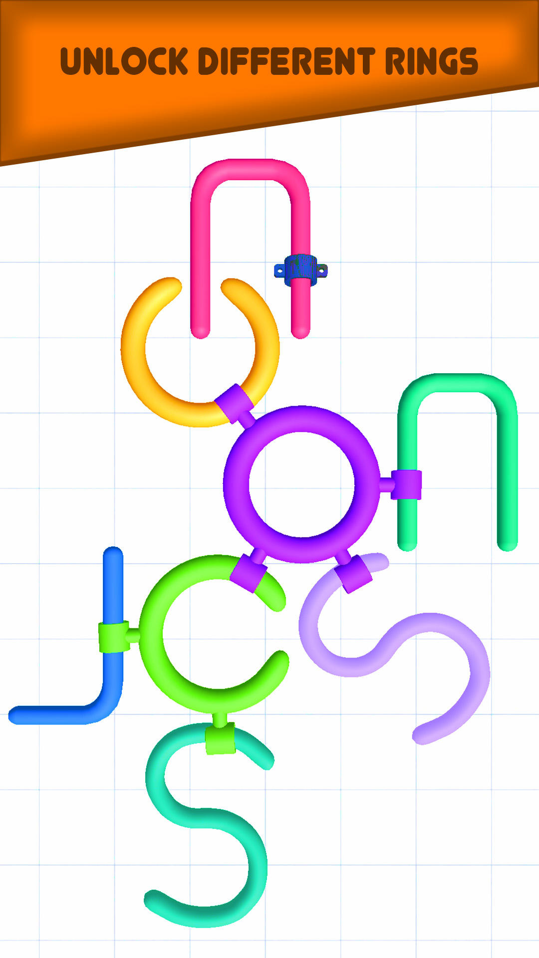 Rotate the Color Rings Puzzle android iOS-TapTap