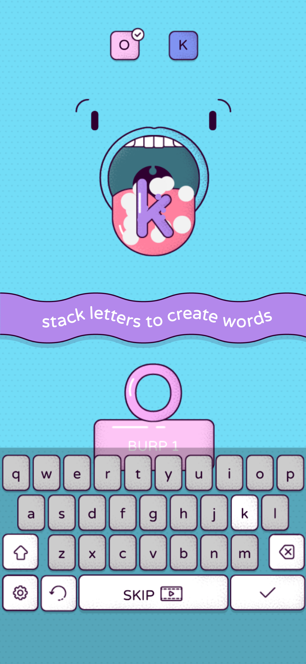 Letter Burp: type and stack! for Android/iOS - TapTap