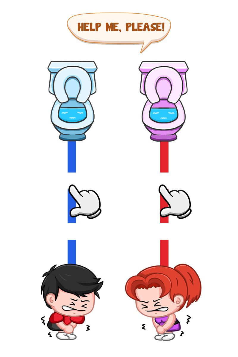 Draw to Pee: Find the Toilet android iOS-TapTap