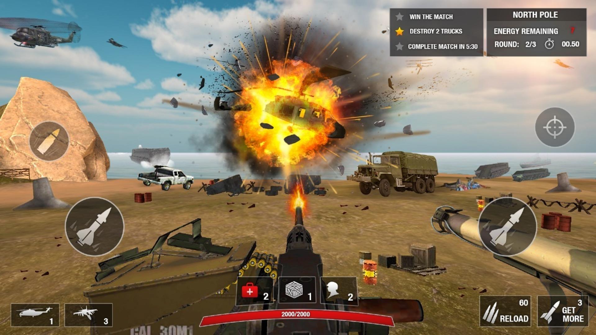 Gun Shooting Artillery Games android iOS apk download for free-TapTap