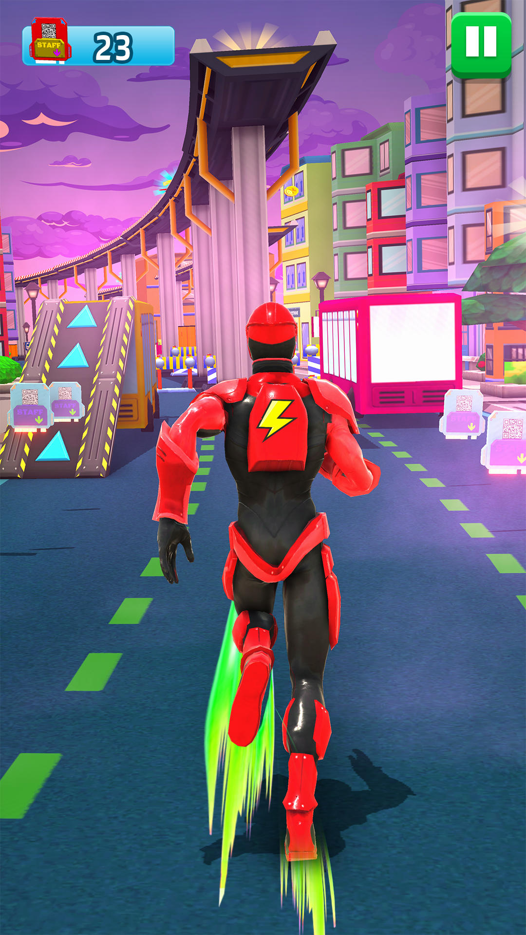 Superhero Dash: Robot Runner android iOS apk download for free-TapTap