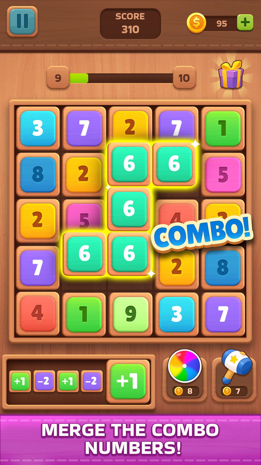 Merge Number Block Wood Puzzle android iOS apk download for free-TapTap