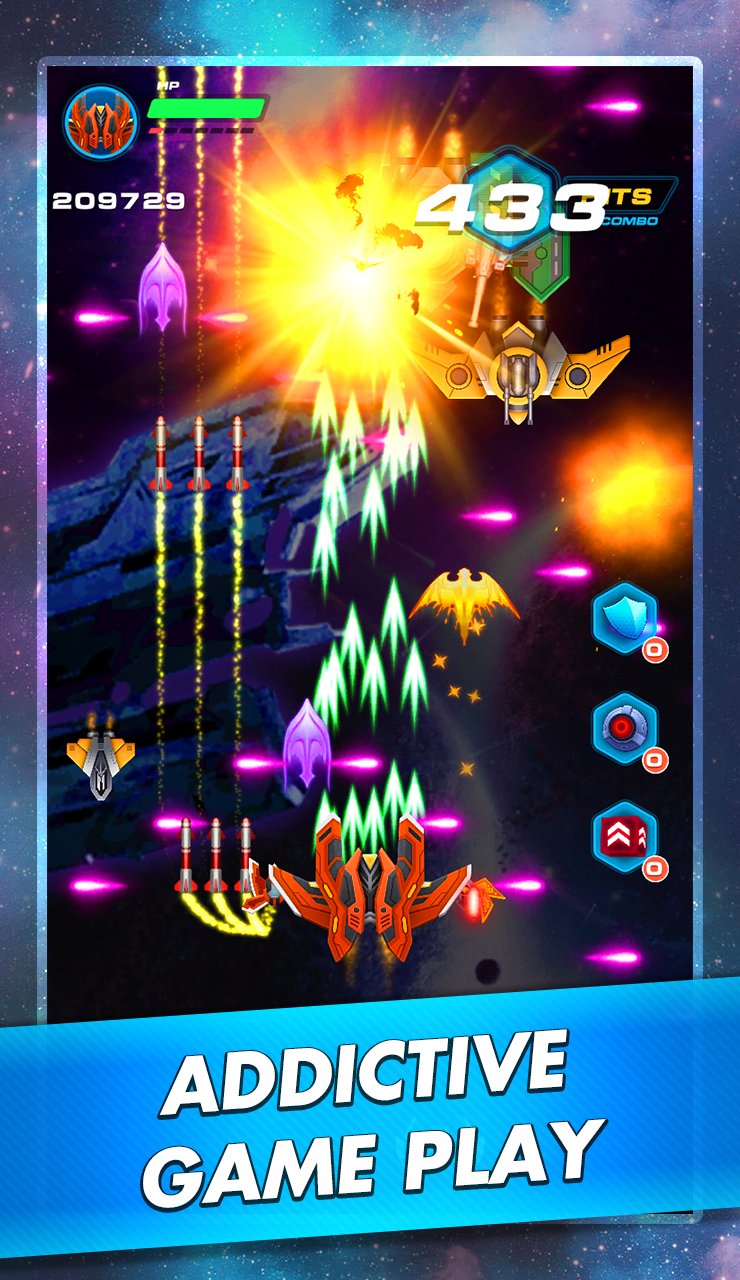 Galaxy Sky Shooter: Space Phoenix Hawk Attack Android/iOS用