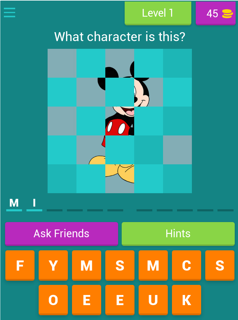Cartoon Character Quiz Game android iOS apk download for free-TapTap