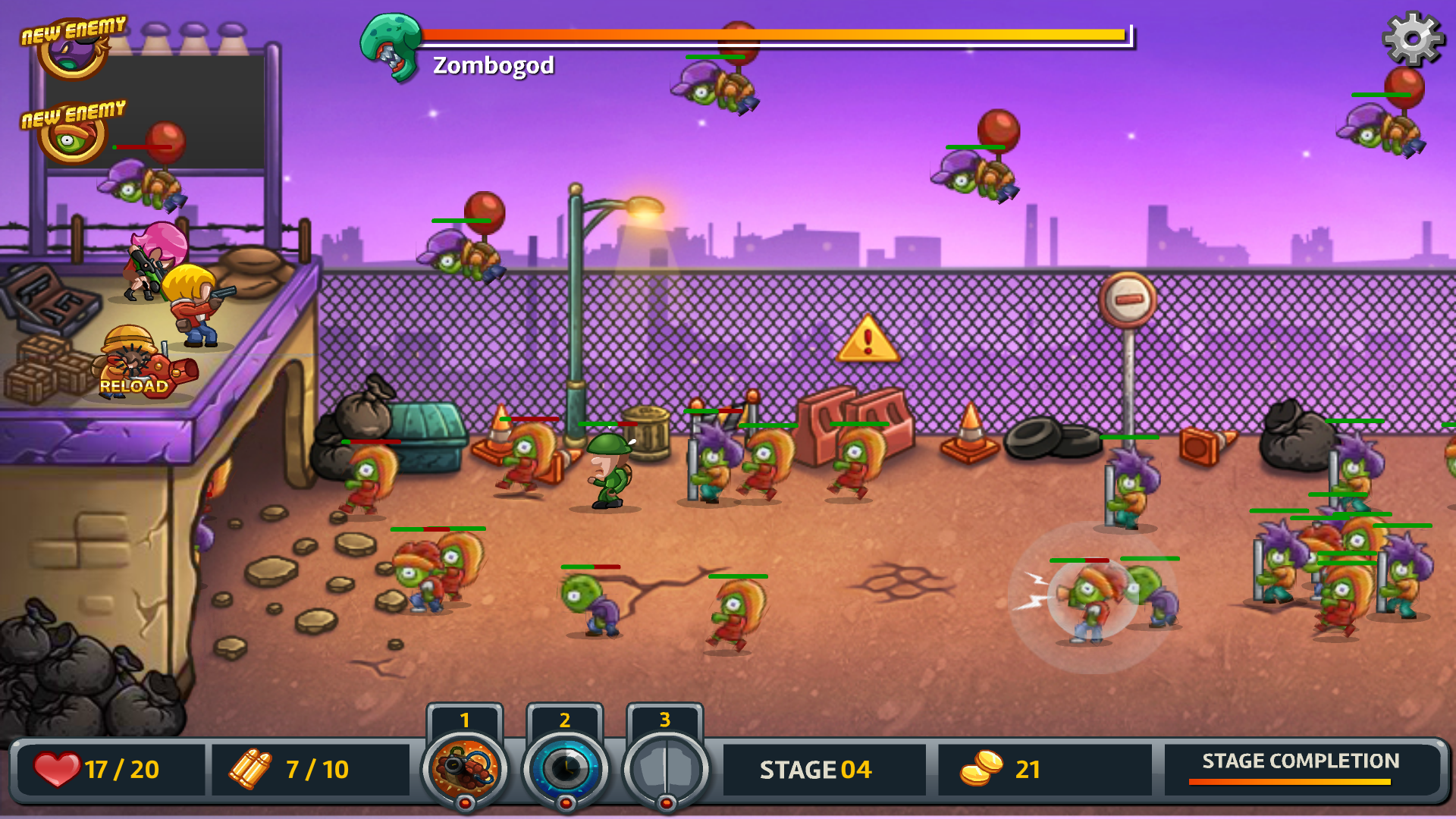 Zombo Buster Rising, Shoot TD android iOS-TapTap