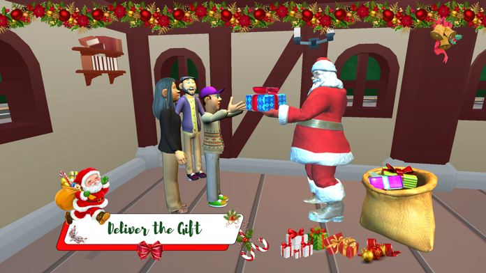 Christmas Santa Claus Game 3d android iOS apk download for free-TapTap
