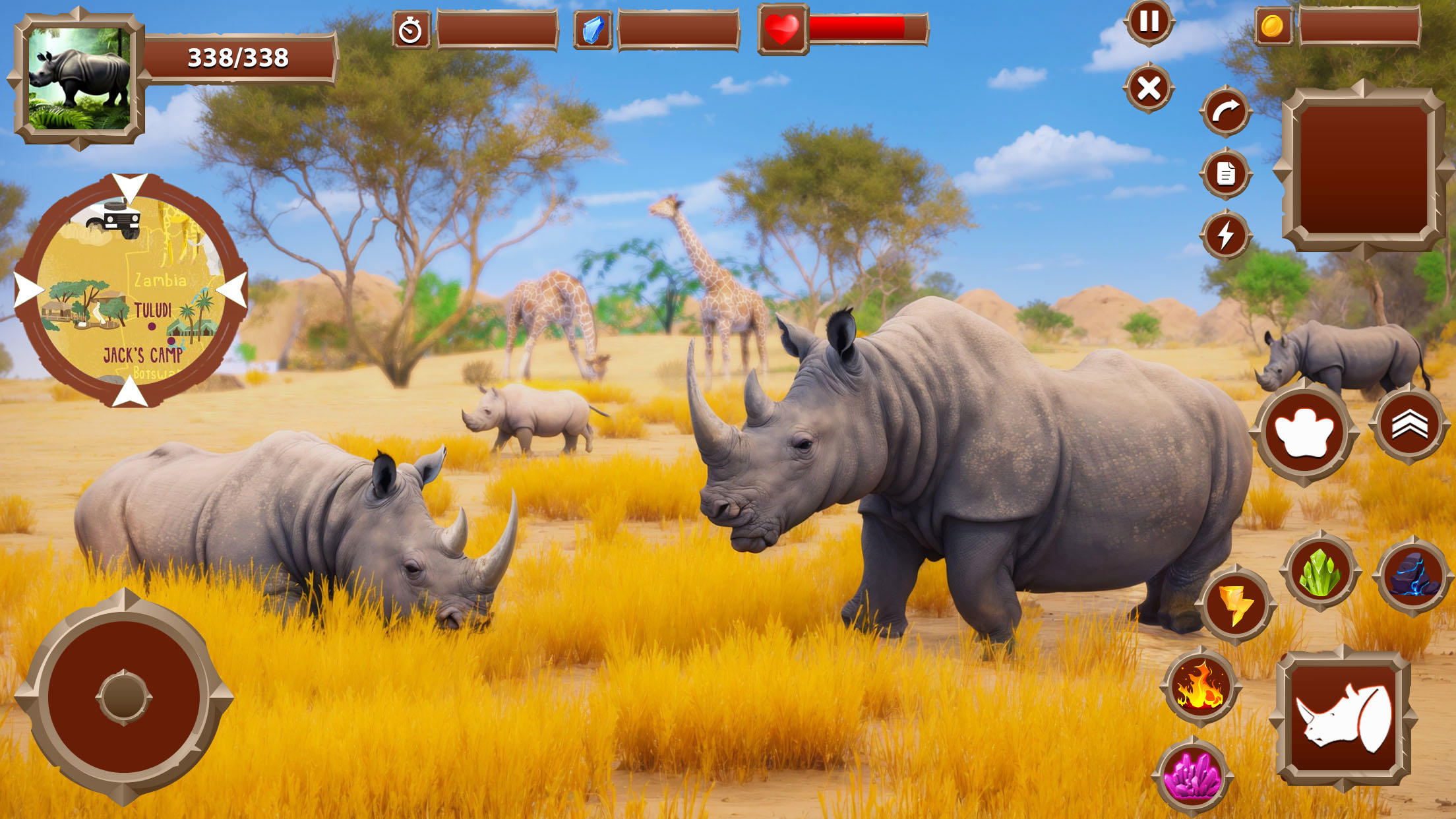 Rhino Jungle Wildlife Survival android iOS apk download for free-TapTap