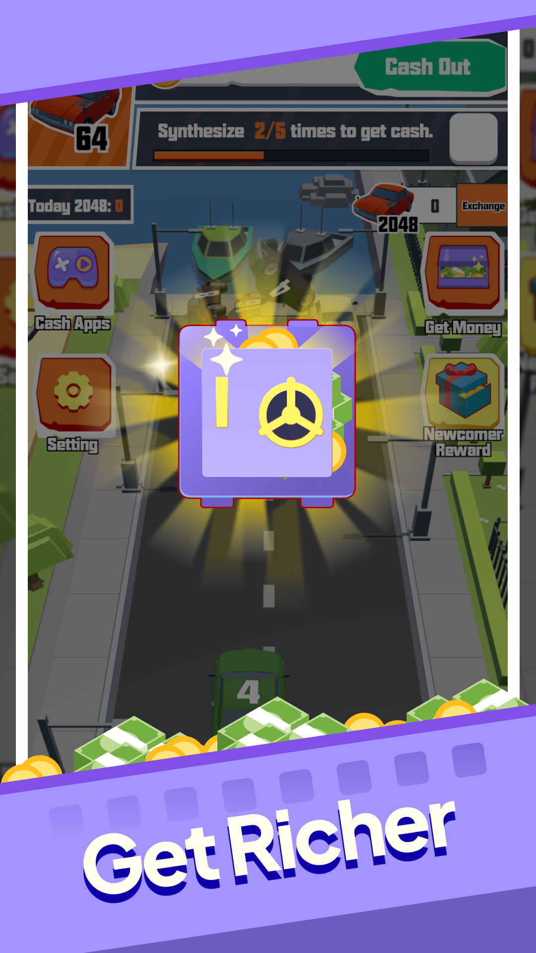 2048 Car Blast android iOS-TapTap