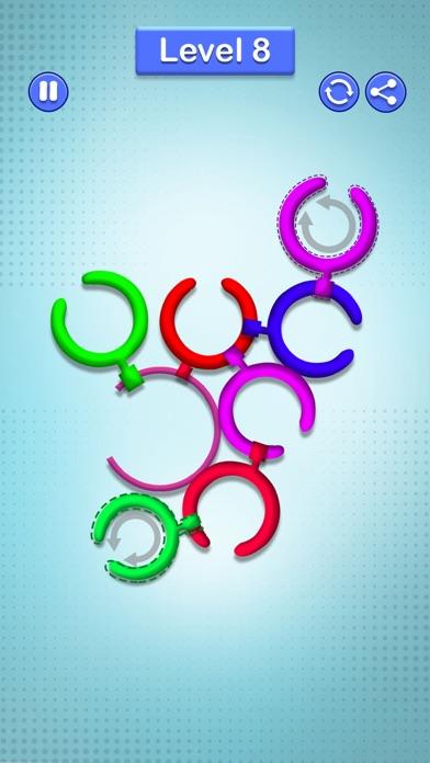 Rotate Rings Lock Sorting Game android iOS apk download for free-TapTap