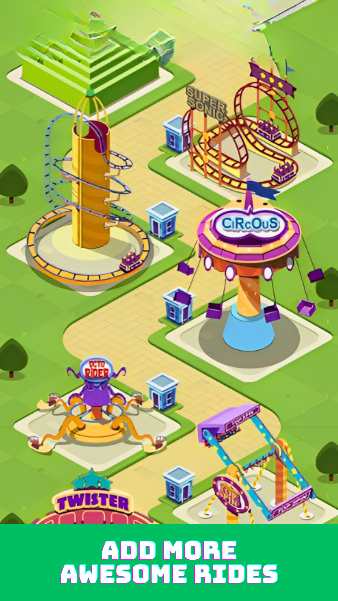 Idle Amusement Park Tycoon android iOS apk download for free-TapTap