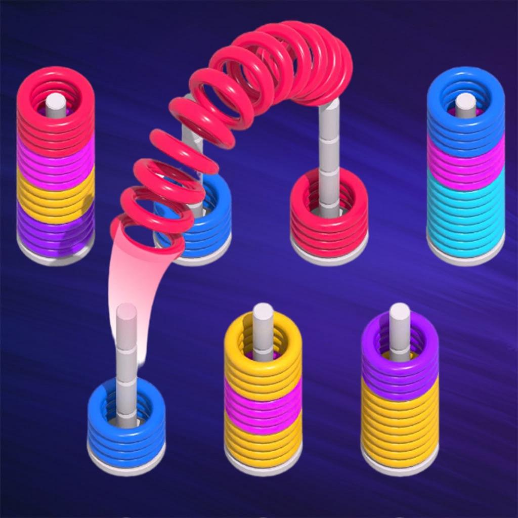 Slinky Sort Logic Puzzle Game for Android/iOS - TapTap