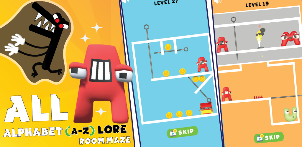 Alphabet (A-Z) Lore Room Maze for Android/iOS - TapTap