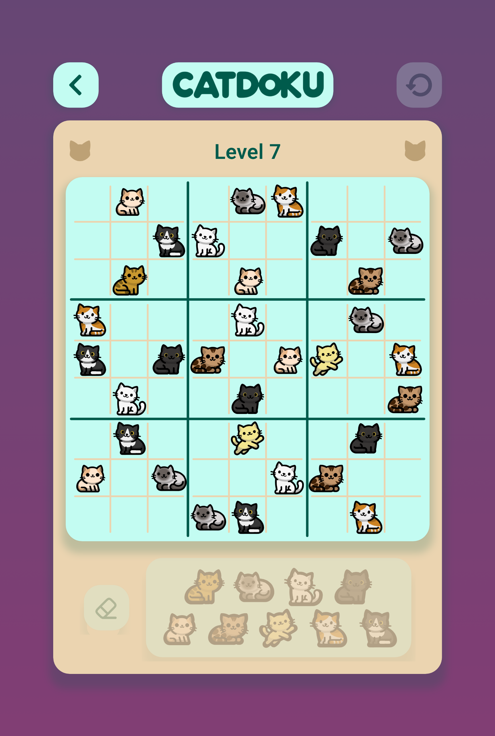 Catdoku - Sudoku with cats android iOS-TapTap