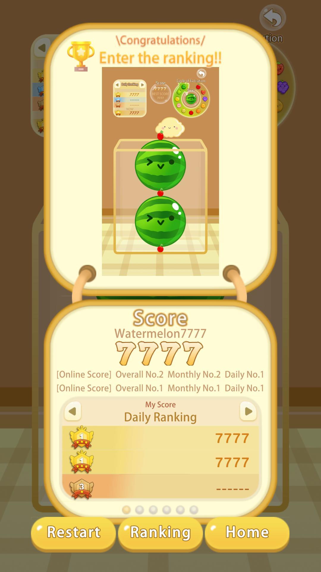 Fruits Merge android iOS-TapTap