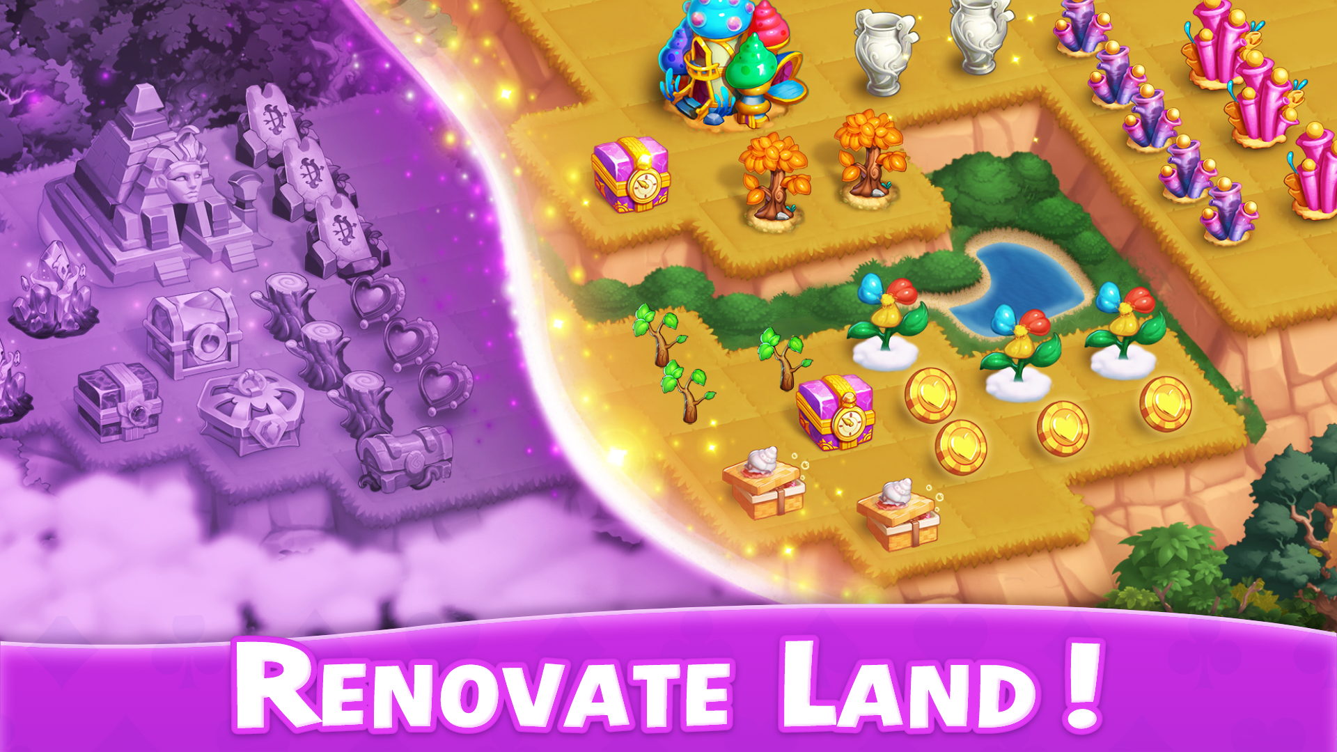 Merge Island:Tripeak Adventure android iOS-TapTap