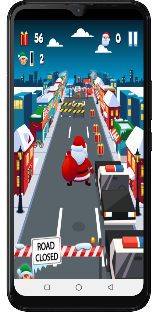 Santa city run 2 android iOS-TapTap