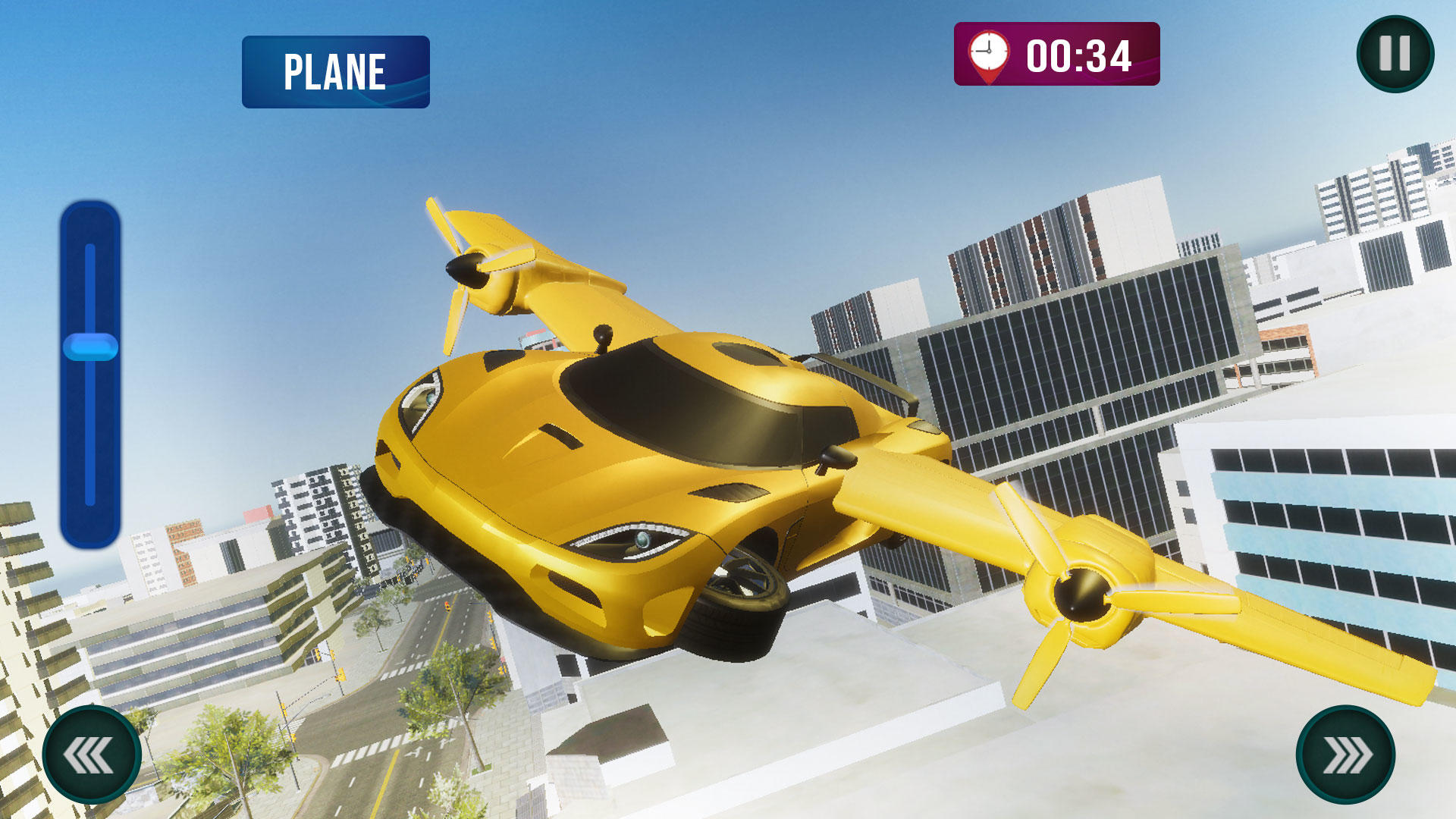 Real 3D: Flying Car Simulator android iOS apk download for free-TapTap