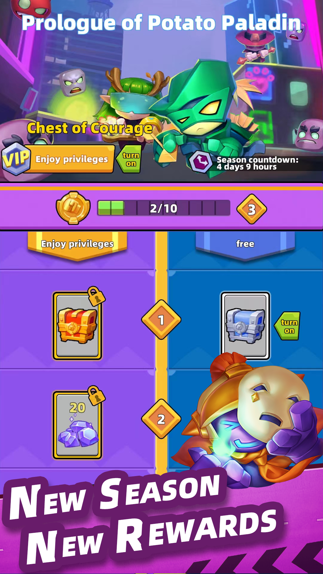 Potato Paladins-Tower Defense android iOS apk download for free-TapTap