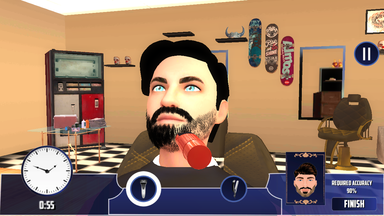Barber Shop Hair Salon Game 3D android iOS apk download for free-TapTap