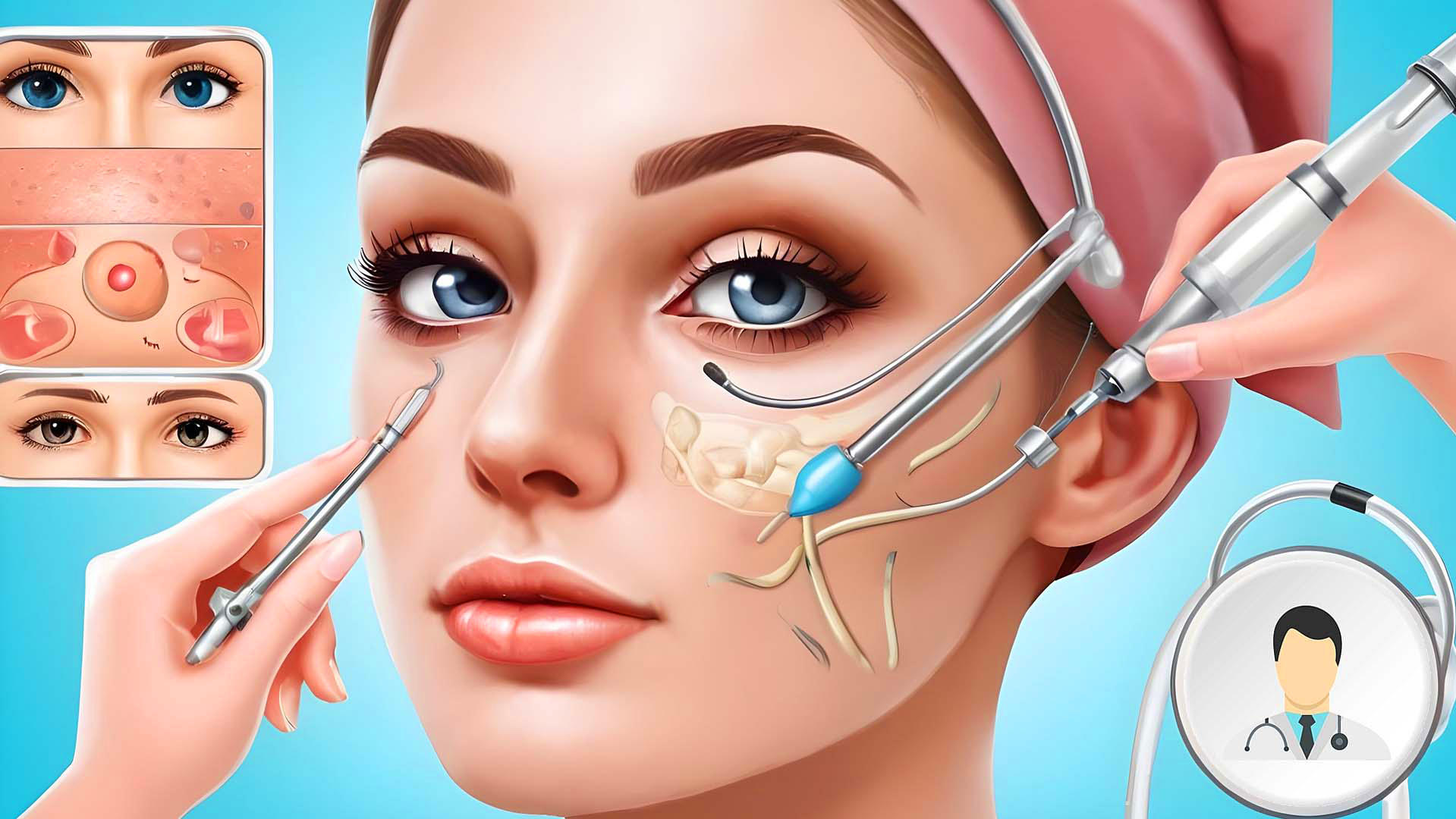 ASMR Face clean spa doctor android iOS apk download for free-TapTap
