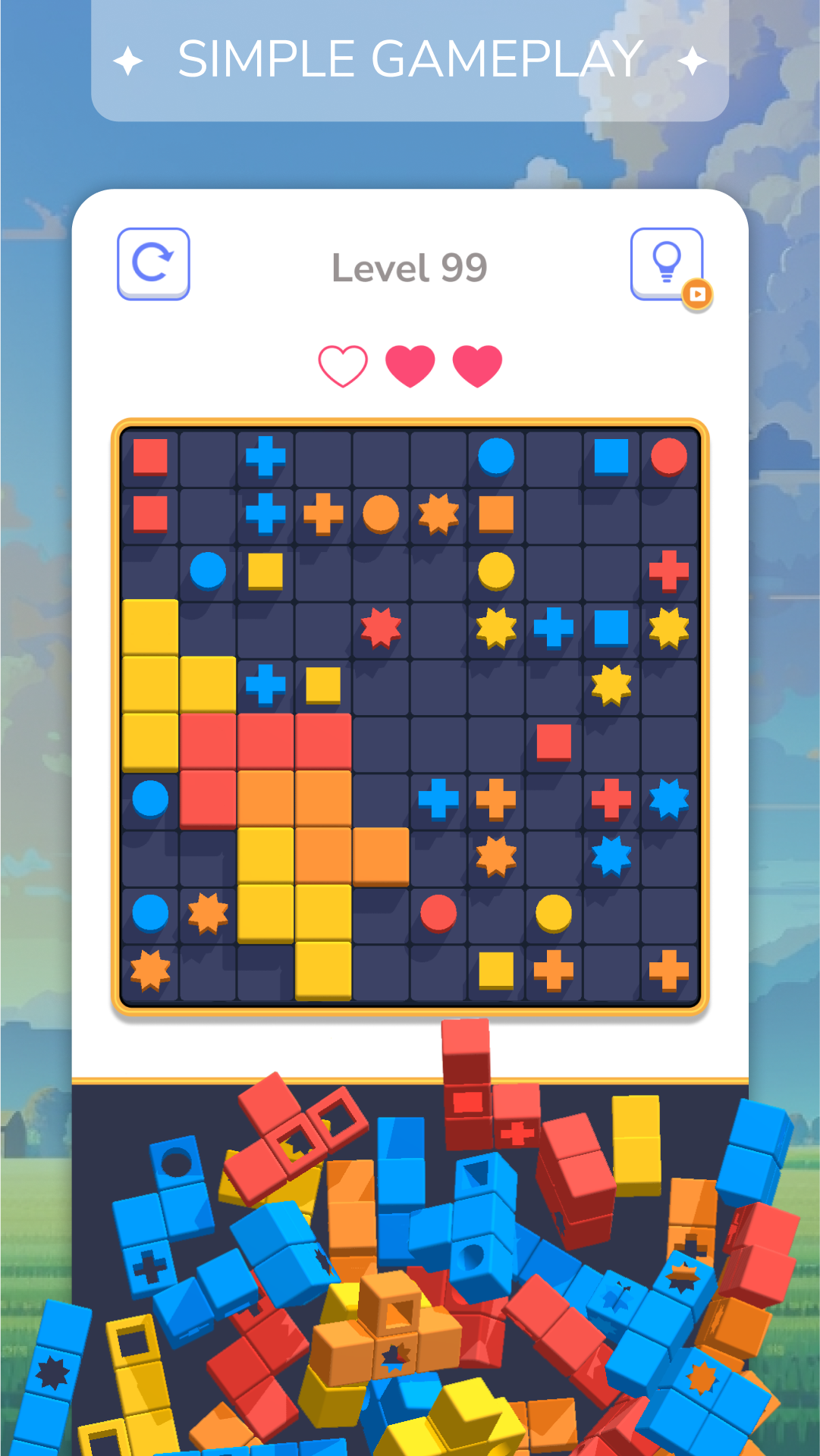 Fit Block Puzzle 3D android iOS-TapTap