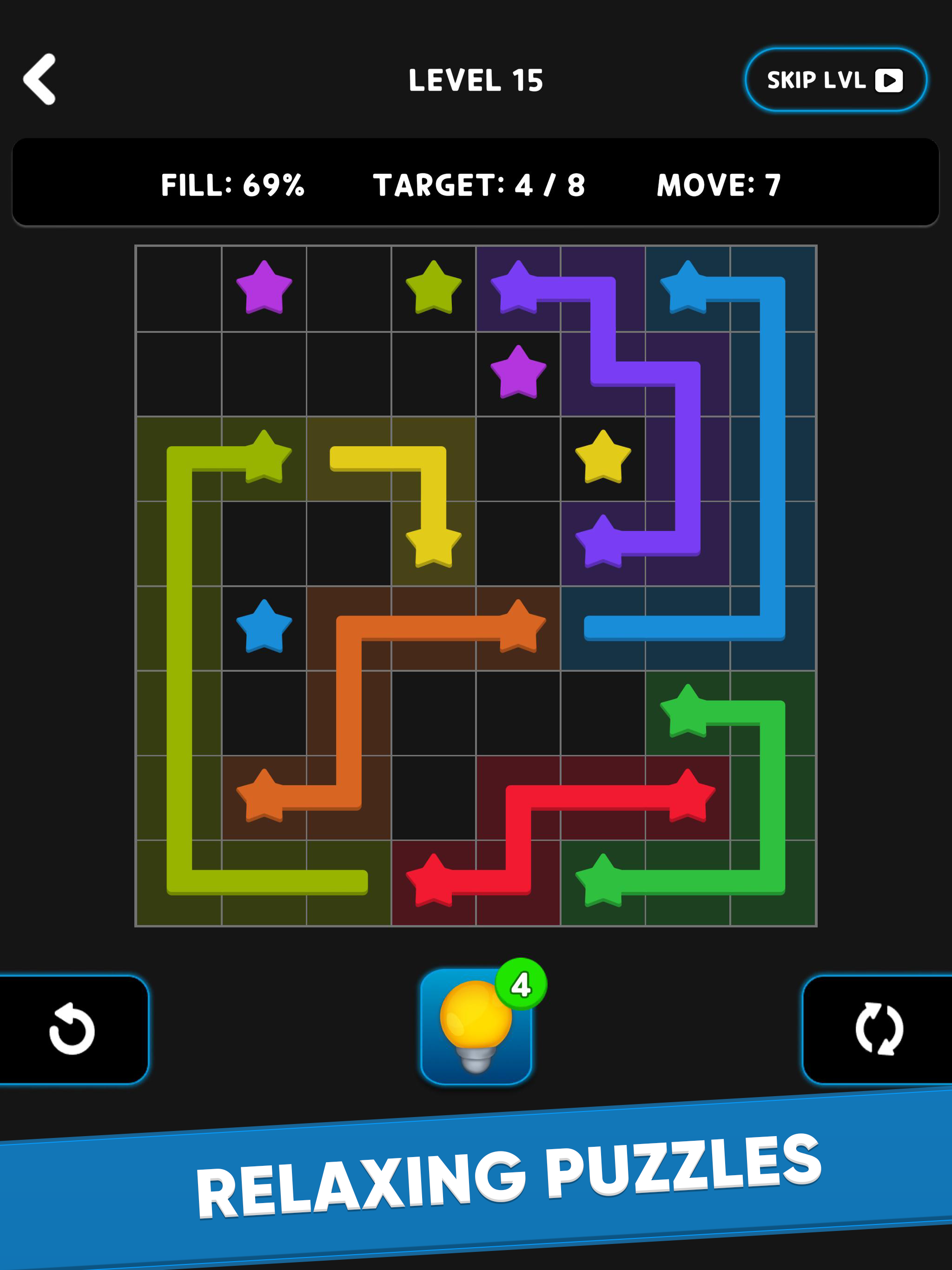 Connect Stars - Color Line para Android/iOS - TapTap