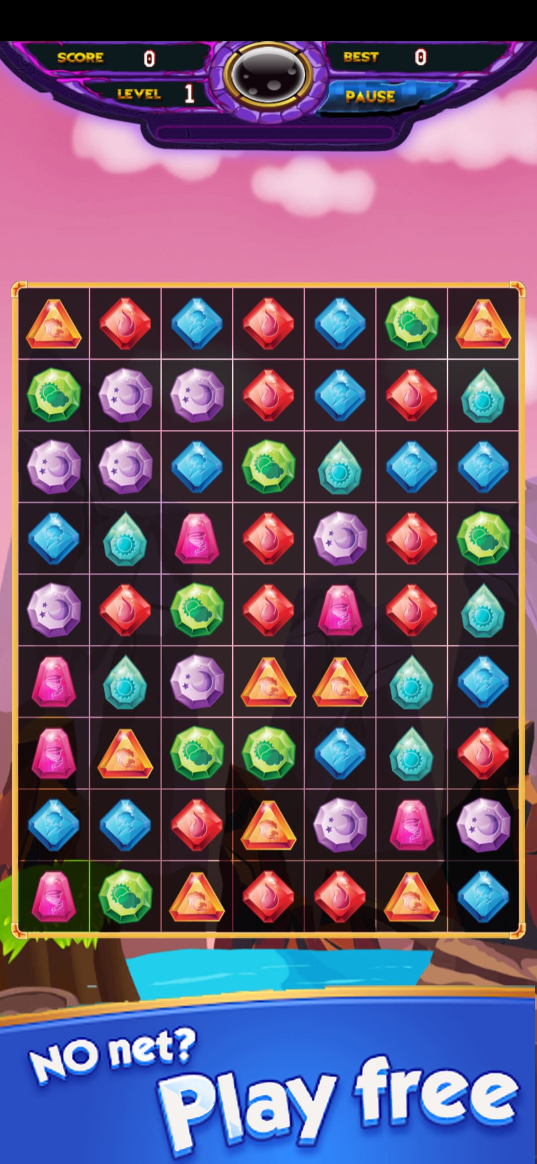 Pop Jewels Blast Match 3 Puzzl android iOS apk download for free-TapTap