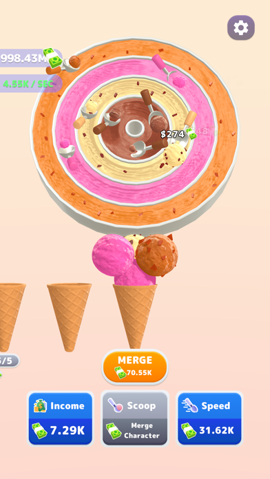 Ice Cream Clicker! mobile iOS Download for free|TapTap