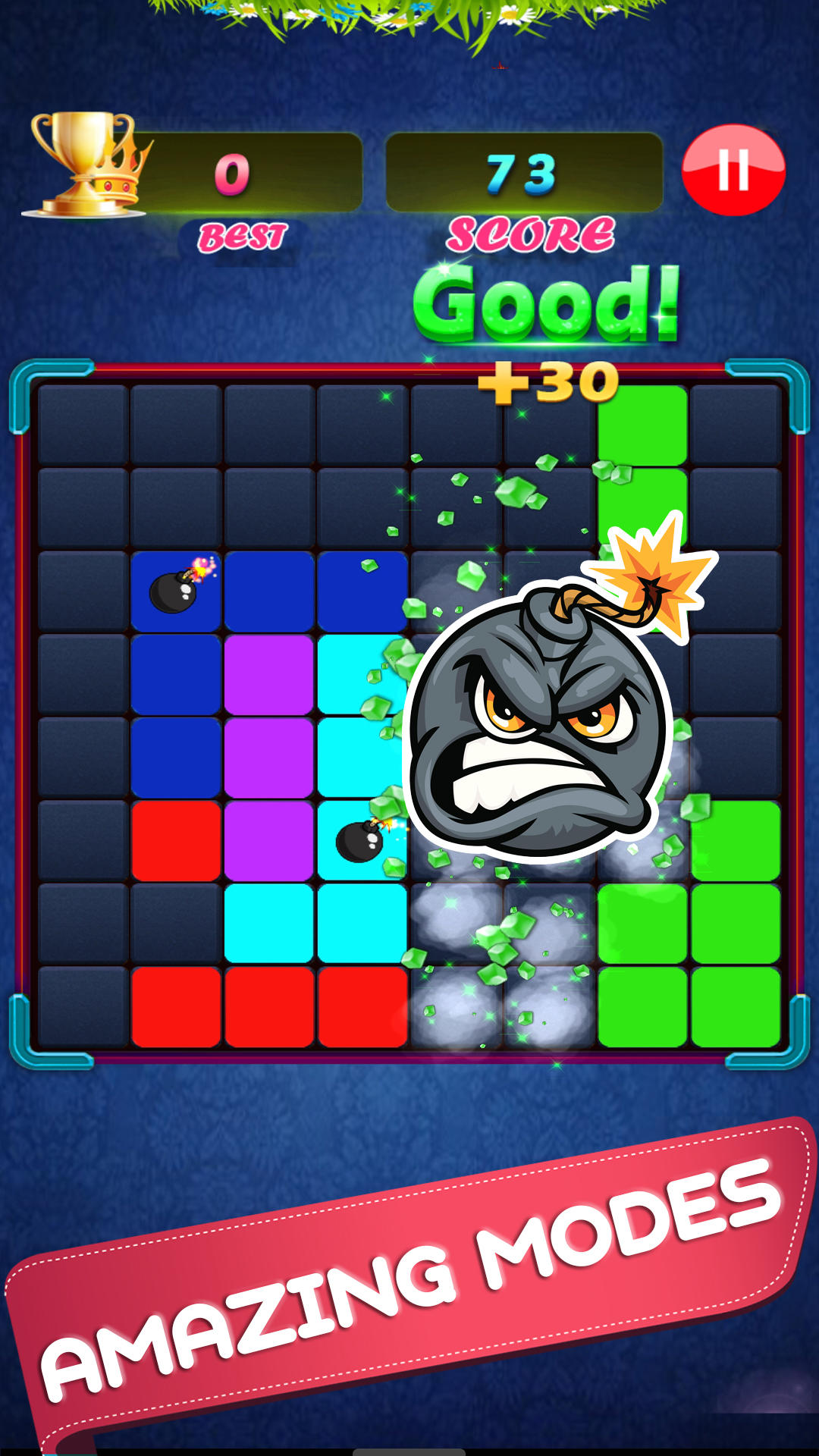Blocky Block Puzzle With Modes android iOS-TapTap