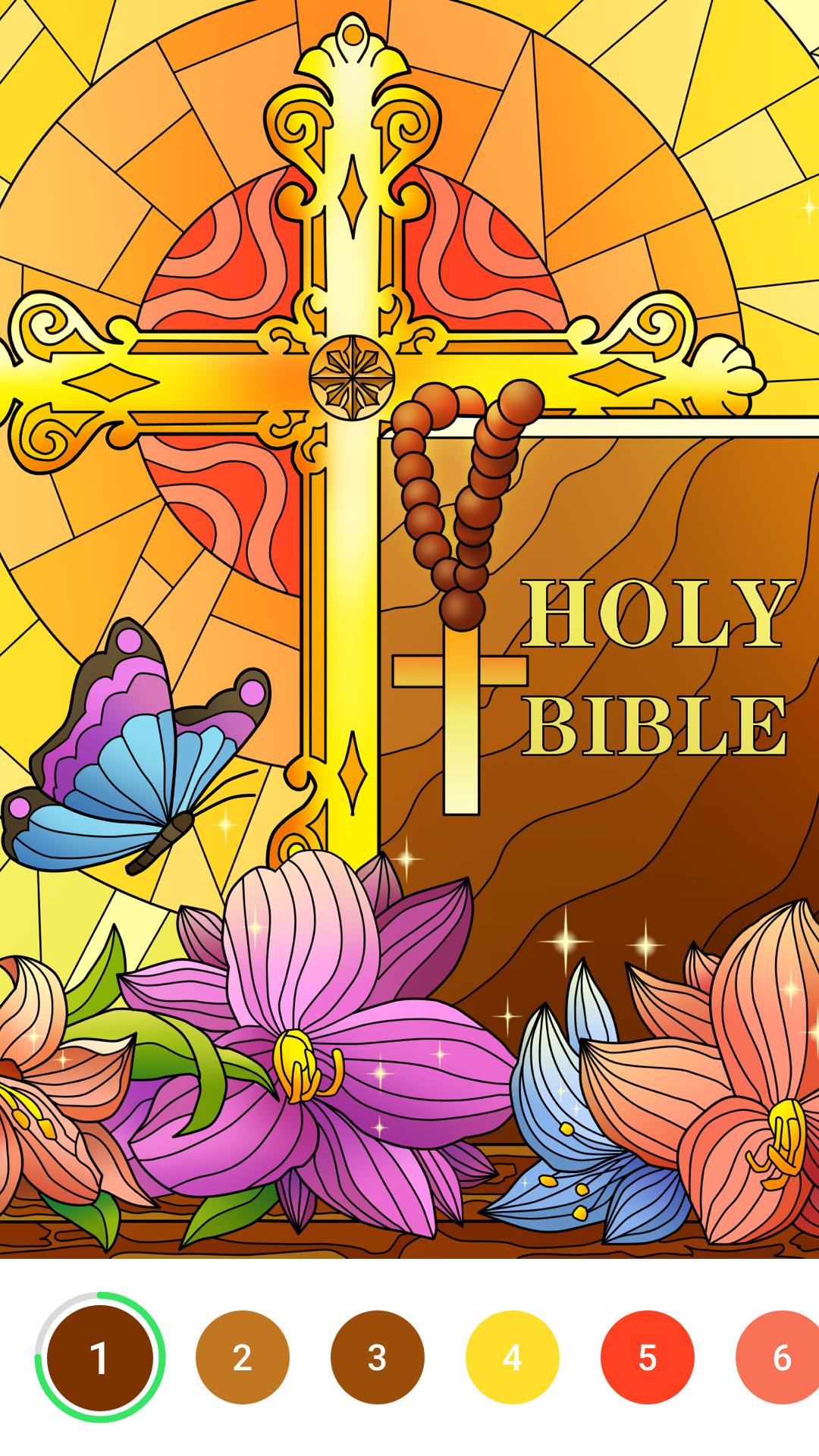 Bible Color Color by Number mobile android iOS apk download for free-TapTap