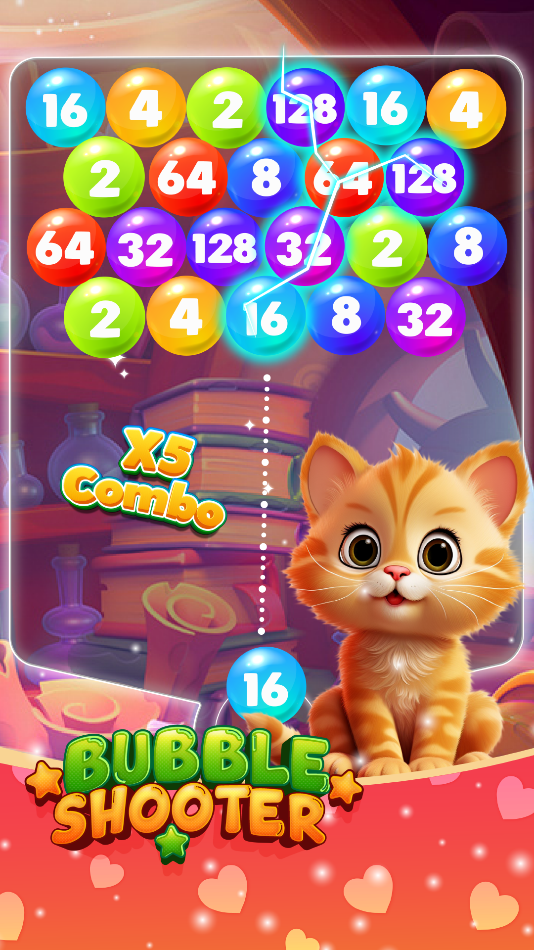 Bubble Shooter : Merge Number android iOS-TapTap