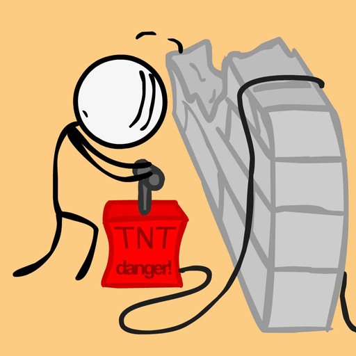 Stickman Breaking the Bank : Think out of the box for Android/iOS
