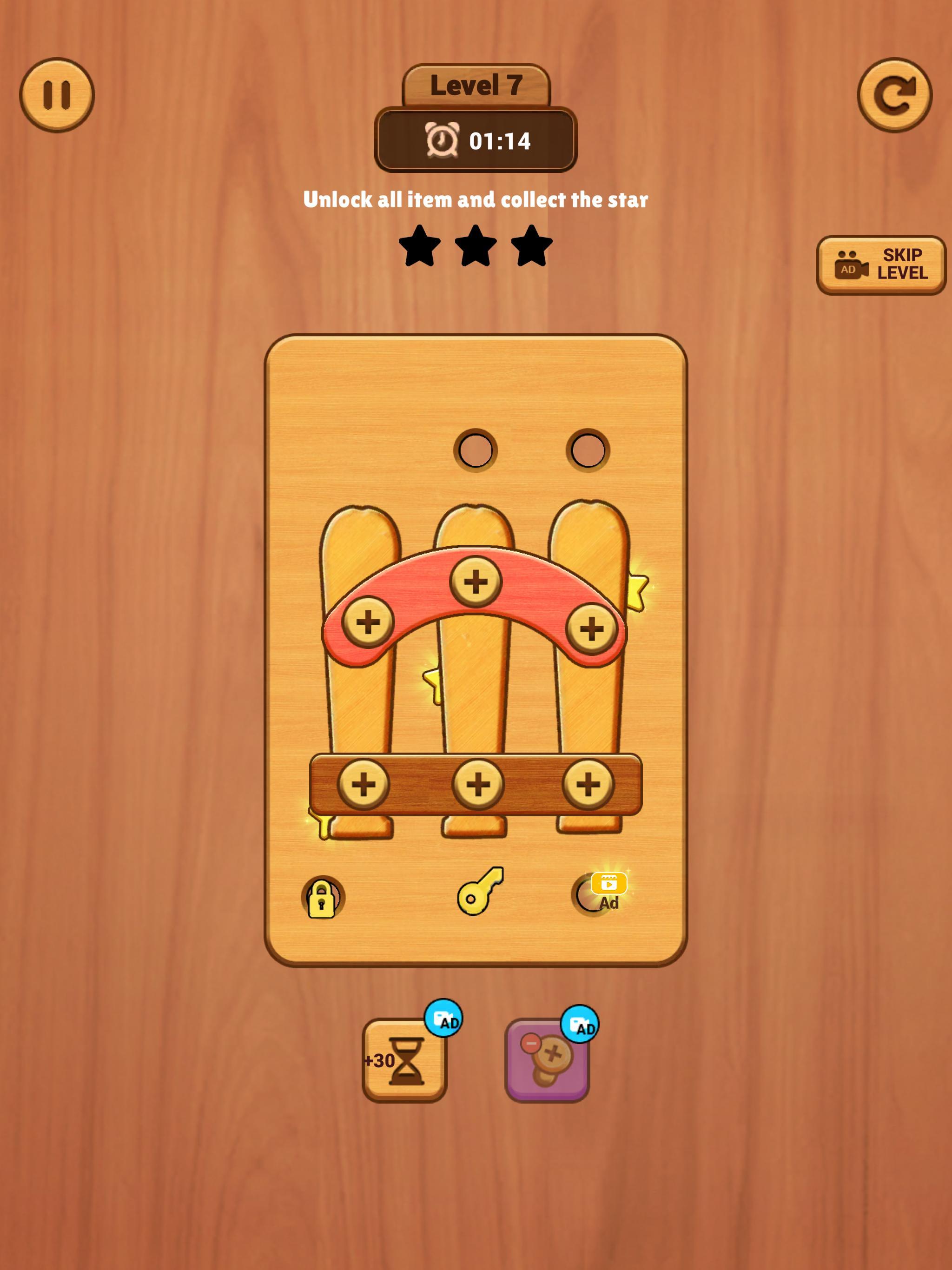 Wood Screws Puzzle: Nut n Bolt android iOS apk download for free-TapTap